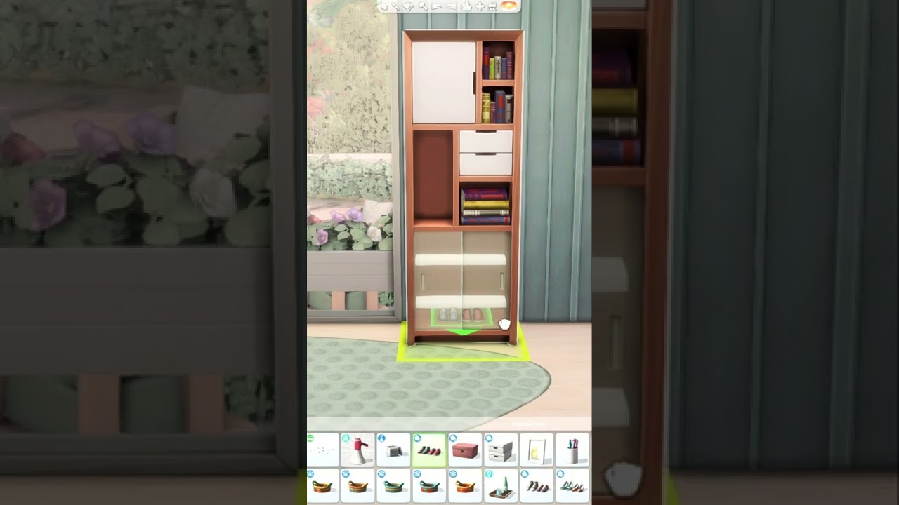 The sims 4 Shoe Rack Ideas #shorts #short - YouTube