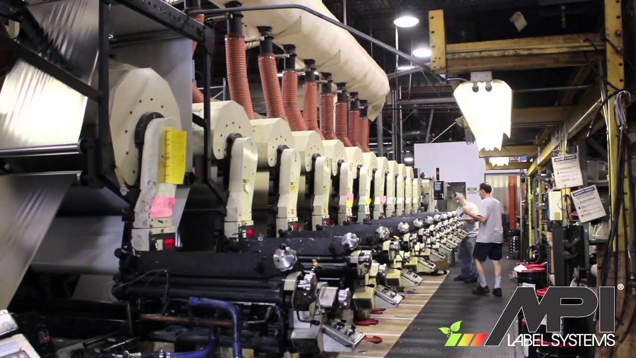 How it's Made - Roll Fed Labels - YouTube