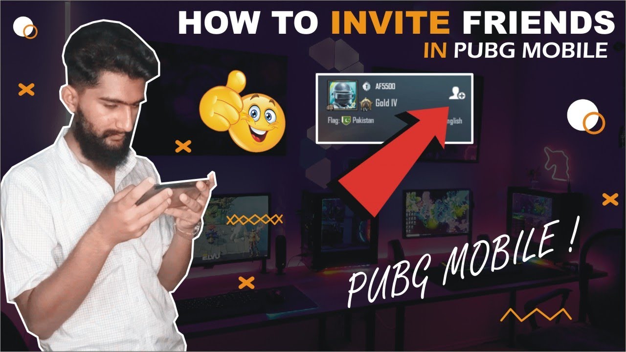 how to invite friends in pubg mobile | PUBG MOBILE - YouTube