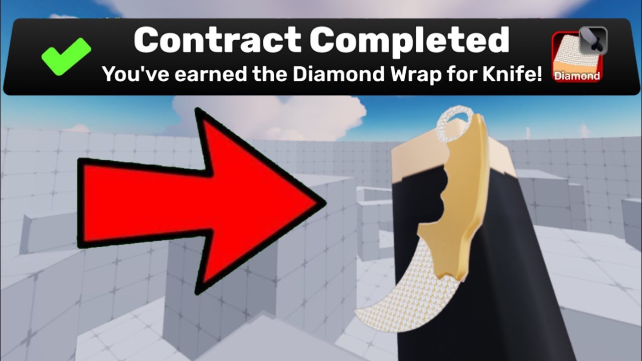 I Unlocked DIAMOND KNIFE On My Fans Account in Roblox Rivals.. - YouTube