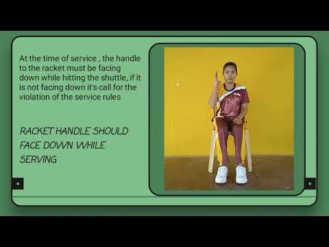 Different hand signal of line judge and umpire in Badminton - YouTube