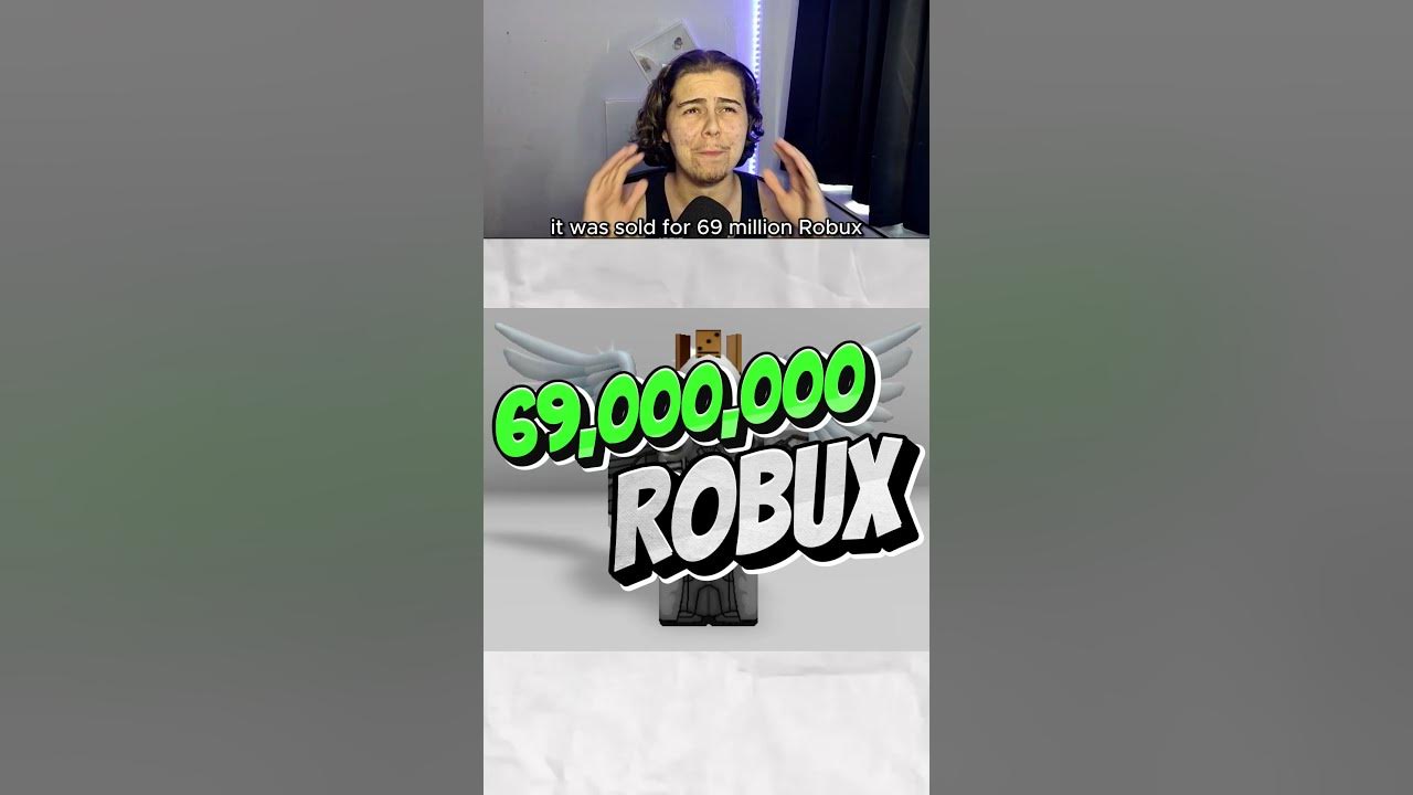 The Most Expensive Roblox Item! - Youtube
