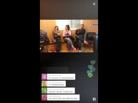 PERISCOPE Malú / Entrevista Cadena3 ARGENTINA / 05-07-2016