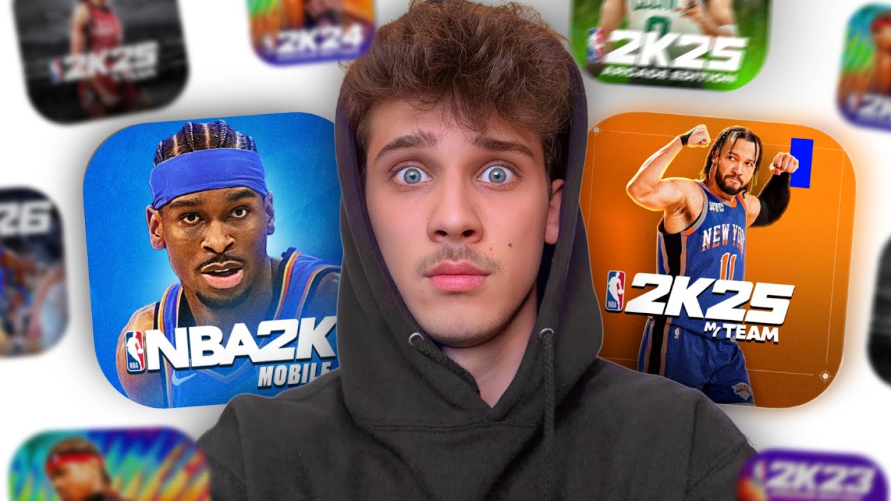 I Tried EVERY NBA 2K Mobile Game - YouTube
