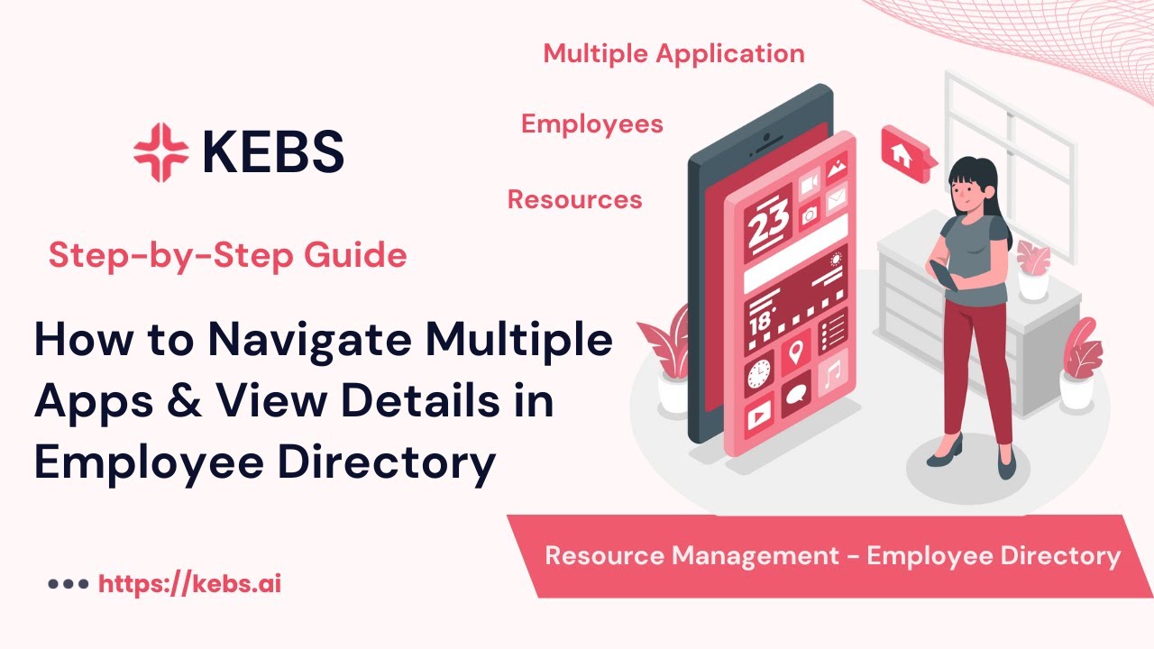 How to Navigate to various application in KEBS Resource Management ...