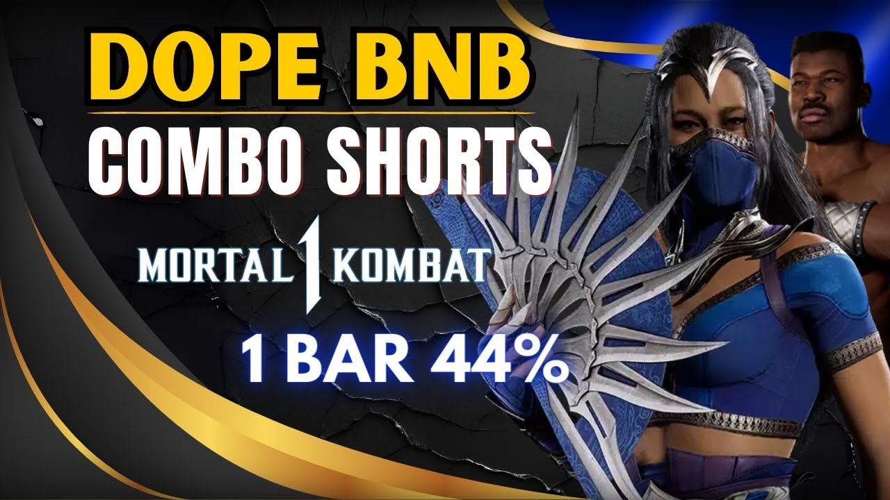 Kitana INSANE SYNERGY! Dope BnB Combos- Mortal Kombat 1 - YouTube