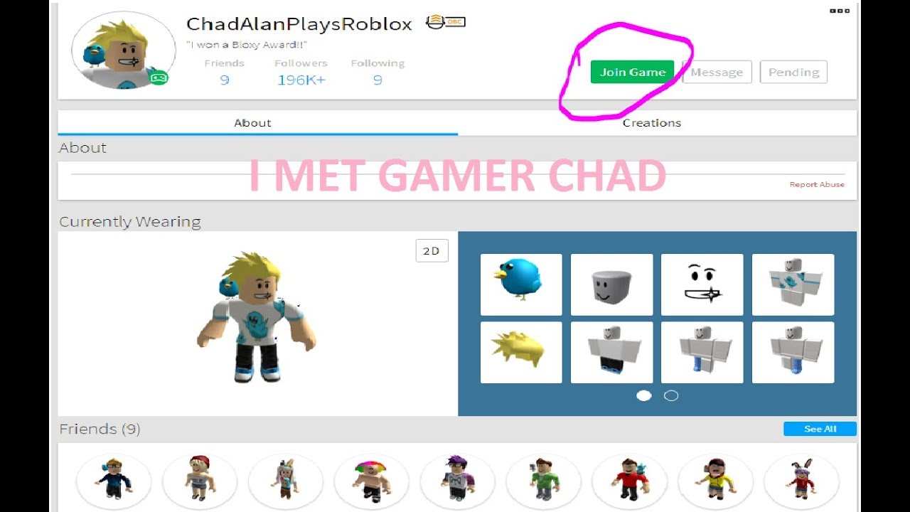 I MET CHAD ALAN AKA GAMER CHAD - YouTube
