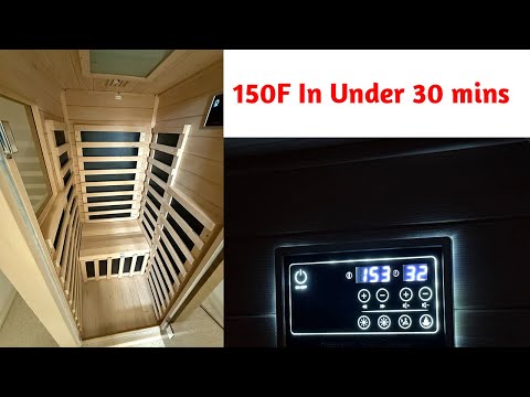 Brand New 2025 Heavenly Heat Mini Infrared Sauna (165F Temps FAST!)