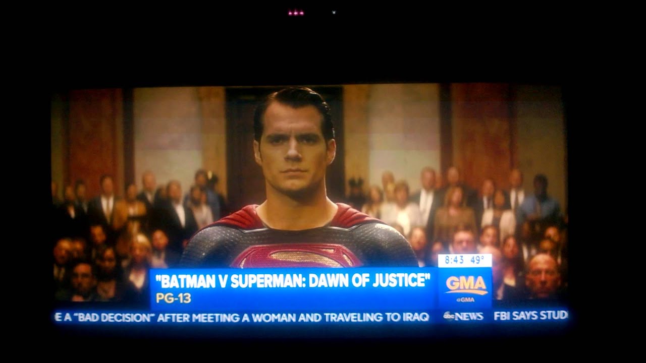Batman v Superman Court Room Clip (cam) - YouTube