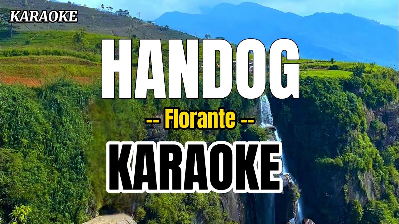 HANDOG - karaoke cover by Florante - YouTube