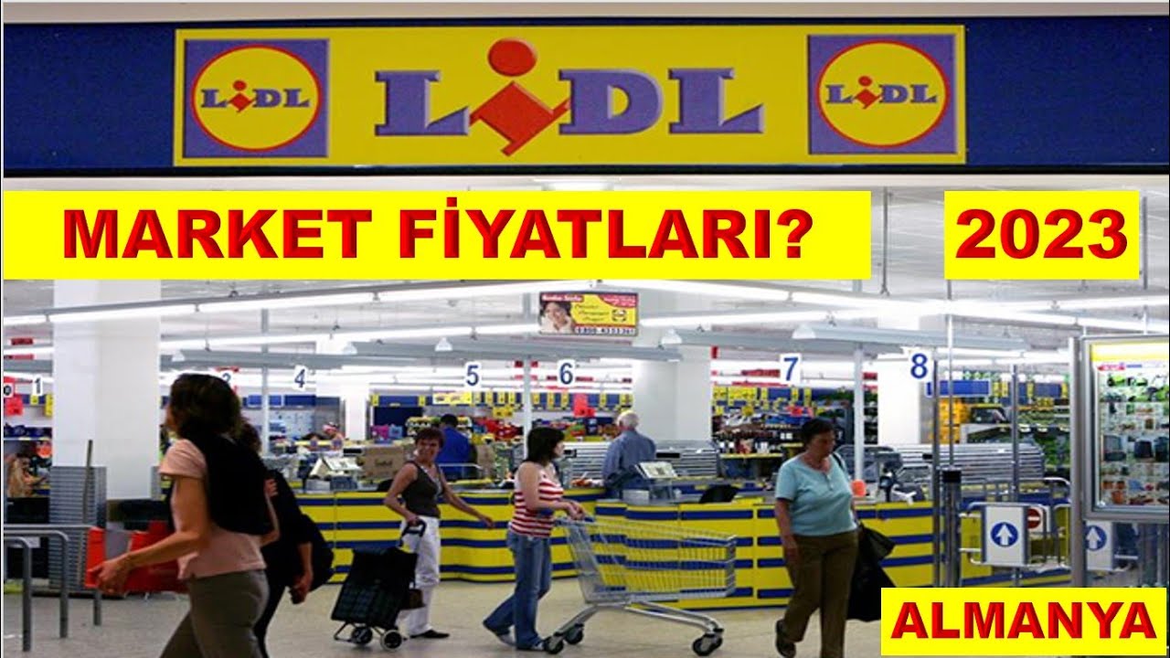 Almanya LİDL Market Fiyatları nedir? Lidl da neler var? 2023Vlog 12 ...
