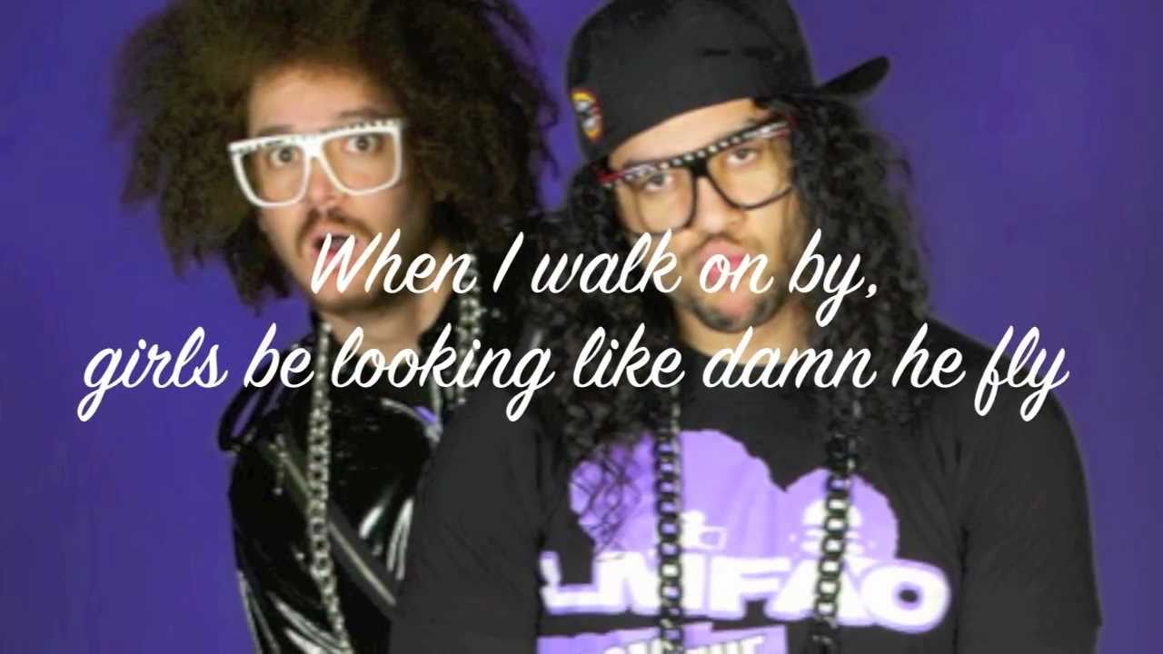 Lmfao Sexy And I Know It Lyrics Youtube