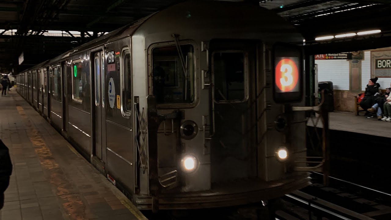 MTA New York City Subway | (4) Train action at Borough Hall-Court St ...