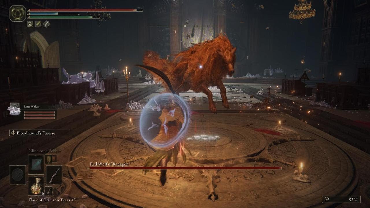 Red Wolf Of Radagon Boss Fight | ELDEN RING (4k ultra HD QUALITY) - YouTube