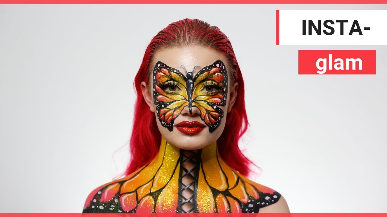 Makeup artist becomes Instagram star using her body as a canvas for her ...