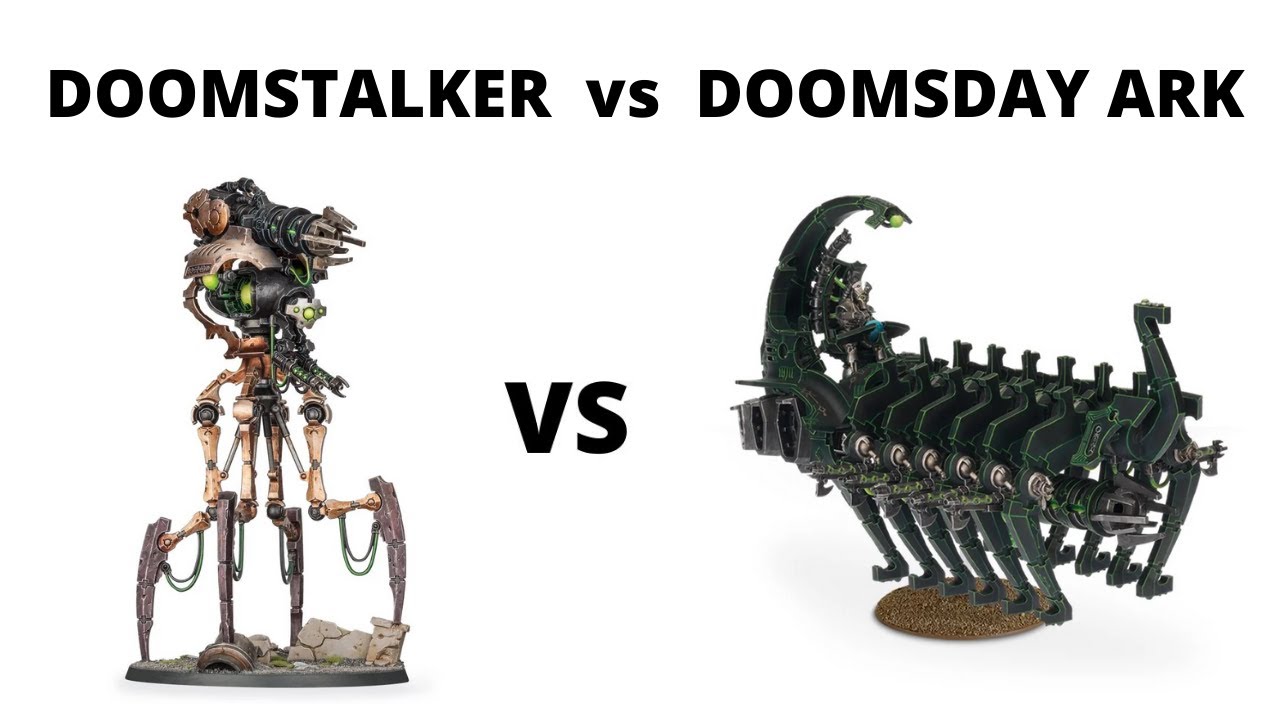 Canoptek Doomstalker vs Doomsday Ark - Comparison + Math Hammer - YouTube