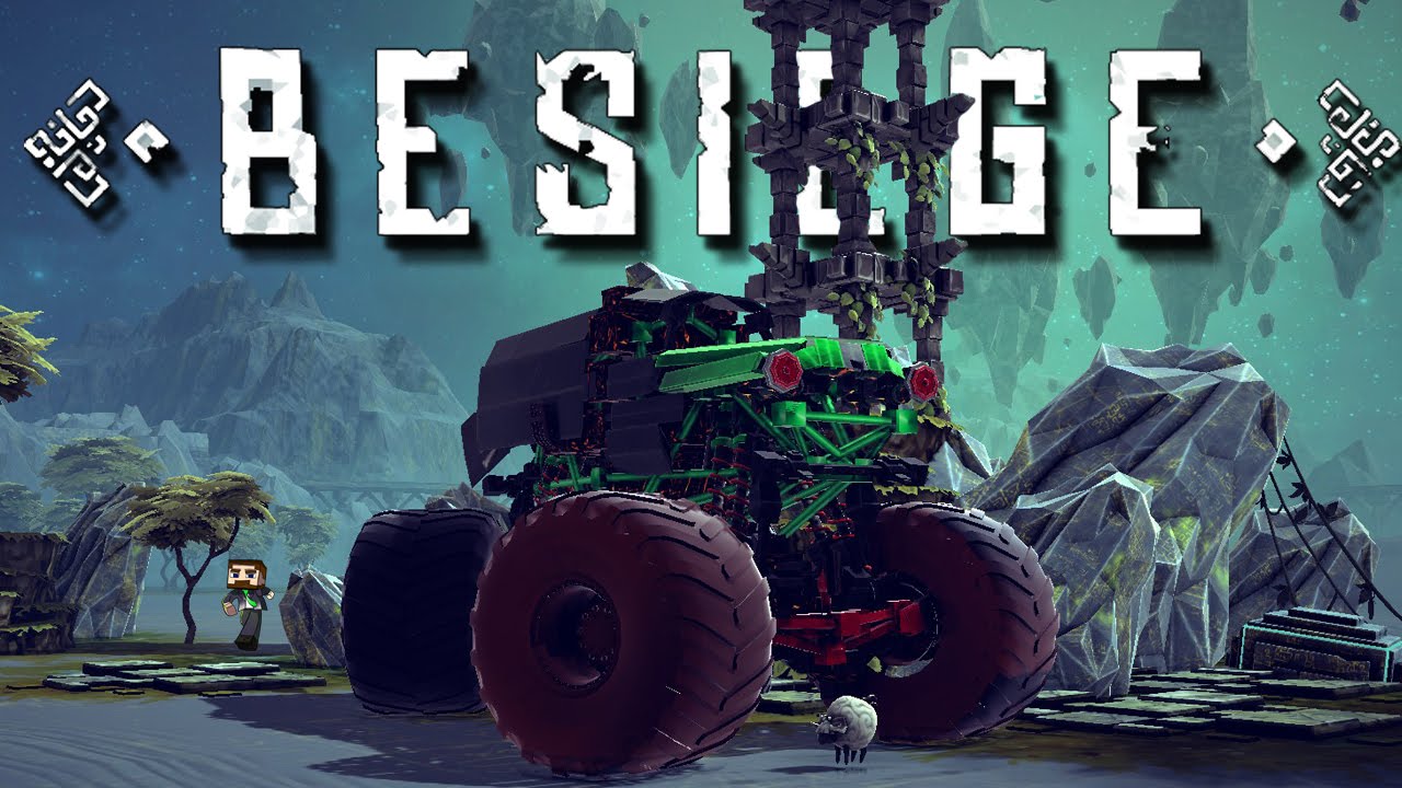 Besiege Weird & Best Creations: Minigun-Tank-Star-Destroyer-Grave ...