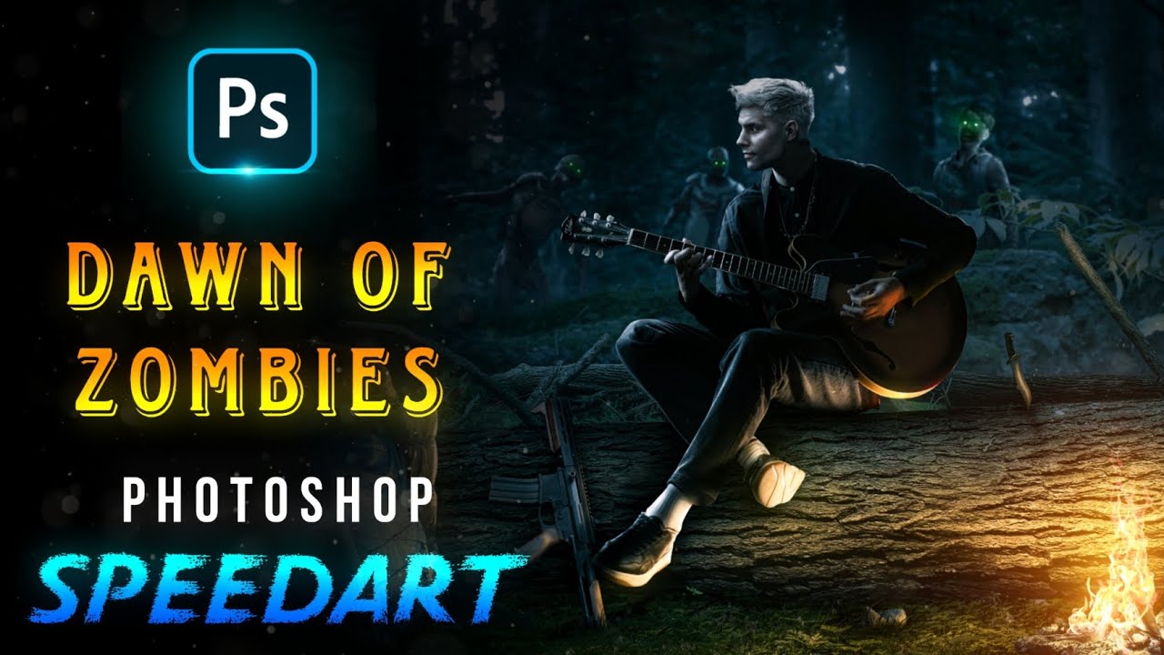 Zombie Apocalypse | Photoshop Speedart | Dawn Of Zombies - YouTube