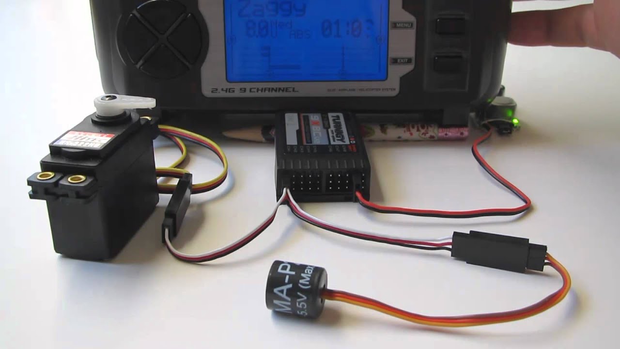 Lost Model Alarm LMA-P in action - hear the alarm going on and off ...