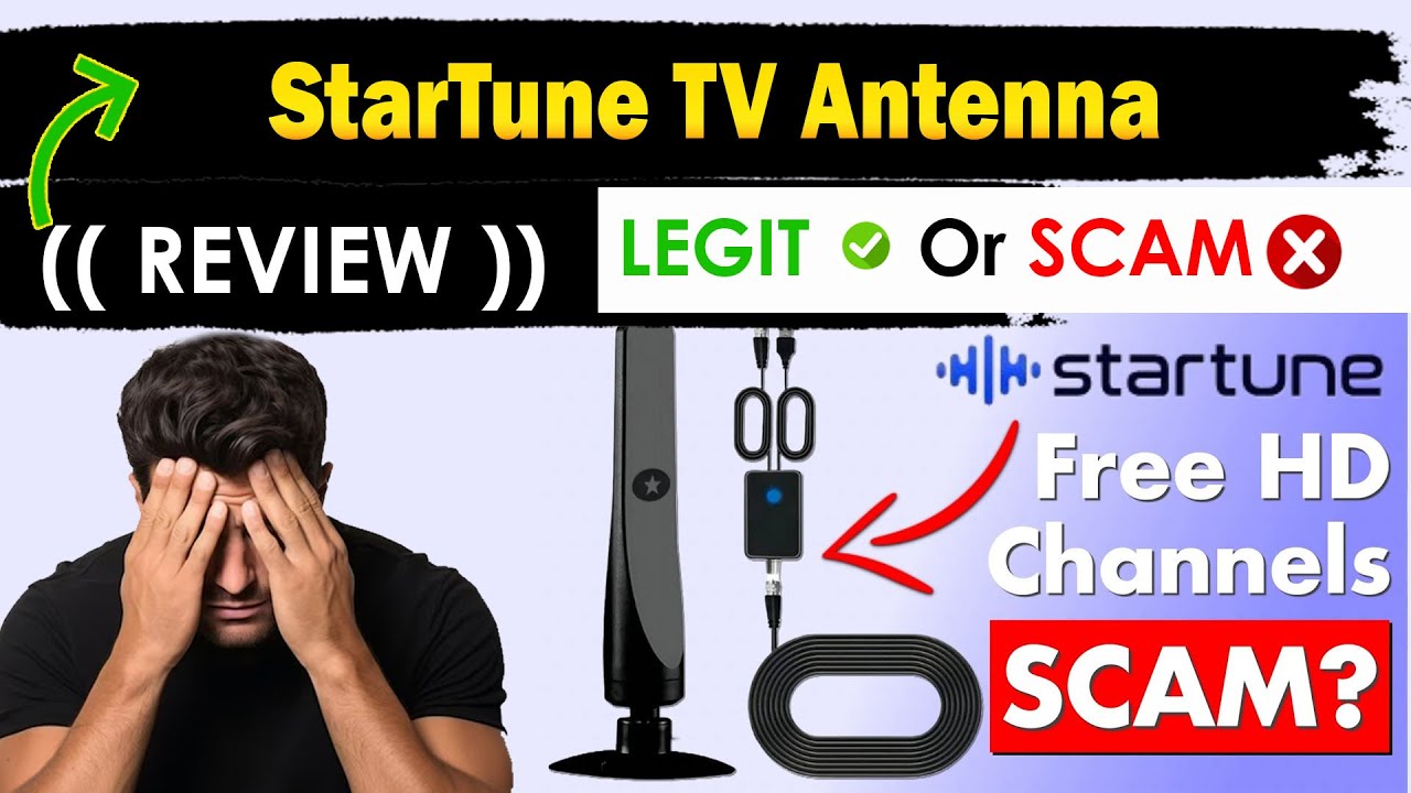 StarTune TV Antenna Review: Legit Or Another Scam? - YouTube