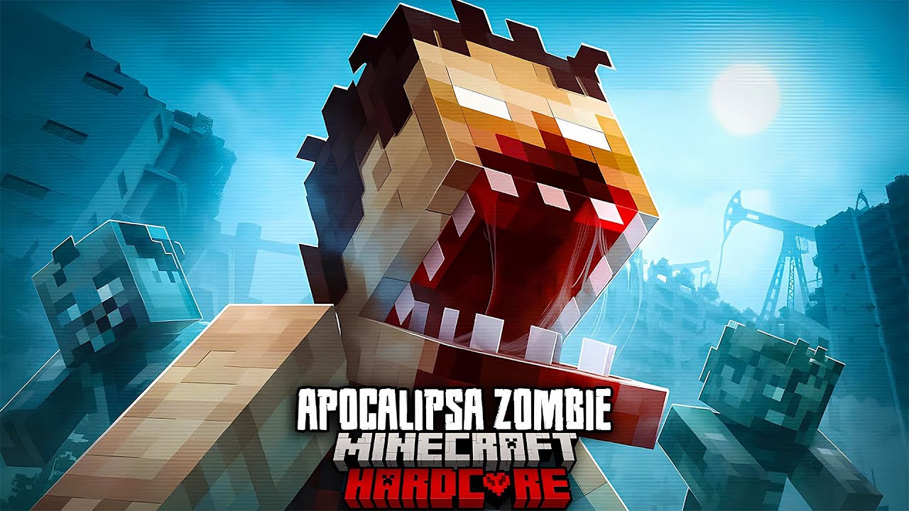 Am Supravietuit in Apocalipsa Zombie pe Minecraft Hardcore! - YouTube