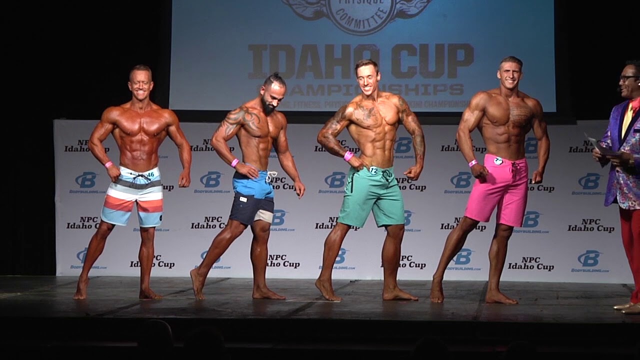 Idaho Cup Open Men's Physique Overall - YouTube