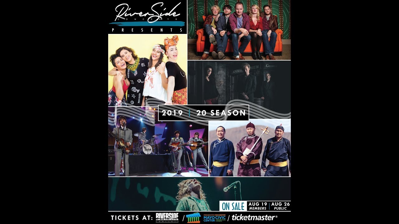 The "Riverside Concerts Presents" 2019-20 Concert Series in #rochmn ...