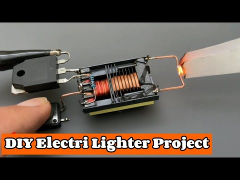 DIY Electric Lighter Using Old Scrap PCB | Simple & Easy Electronics Projects - YouTube