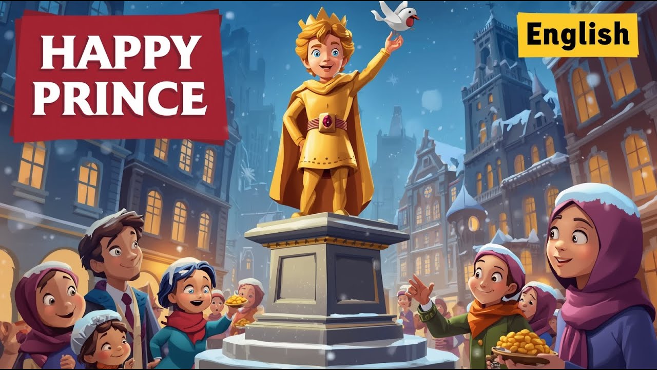 The Happy Prince | English Fairy Tales for Kids & Teenagers | Learn ...