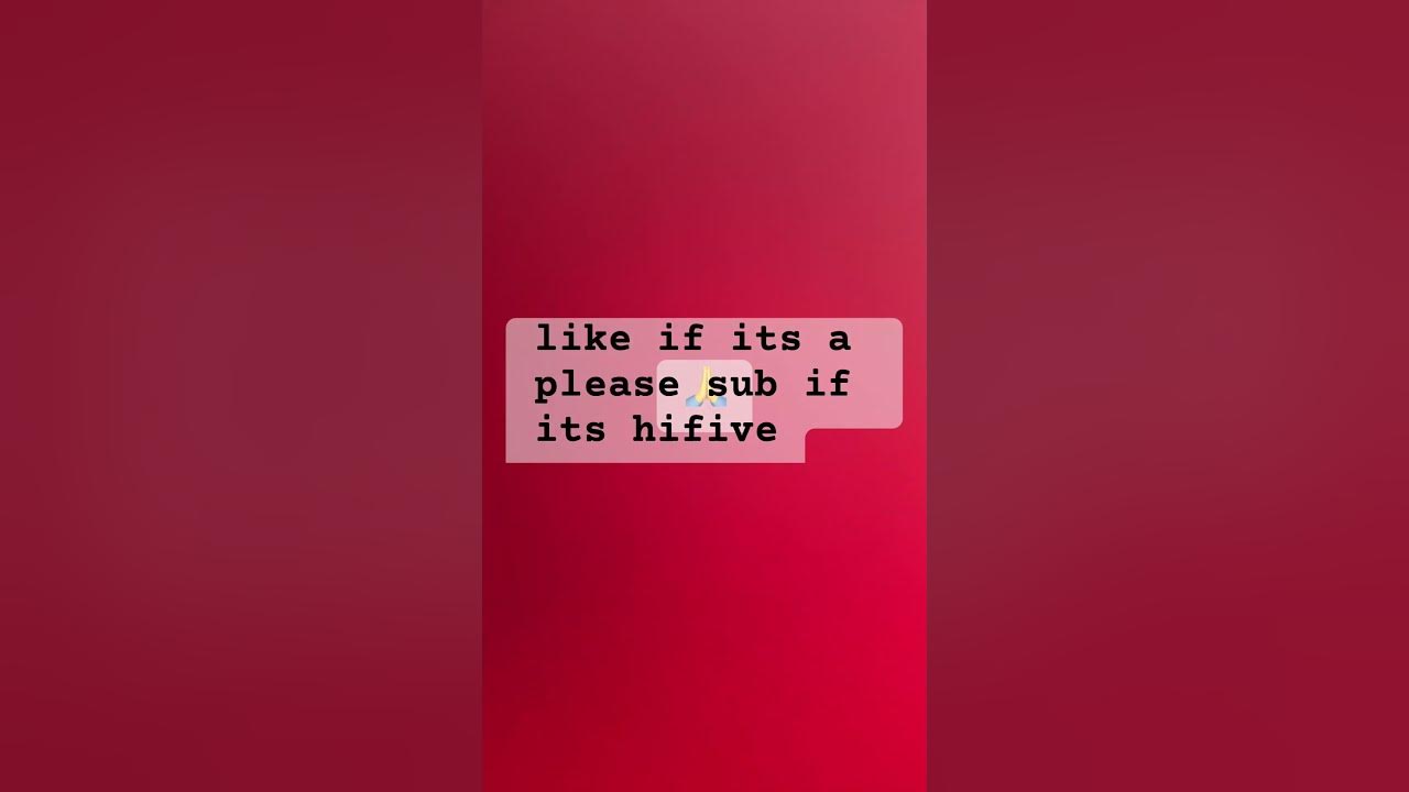 please or hifive - YouTube