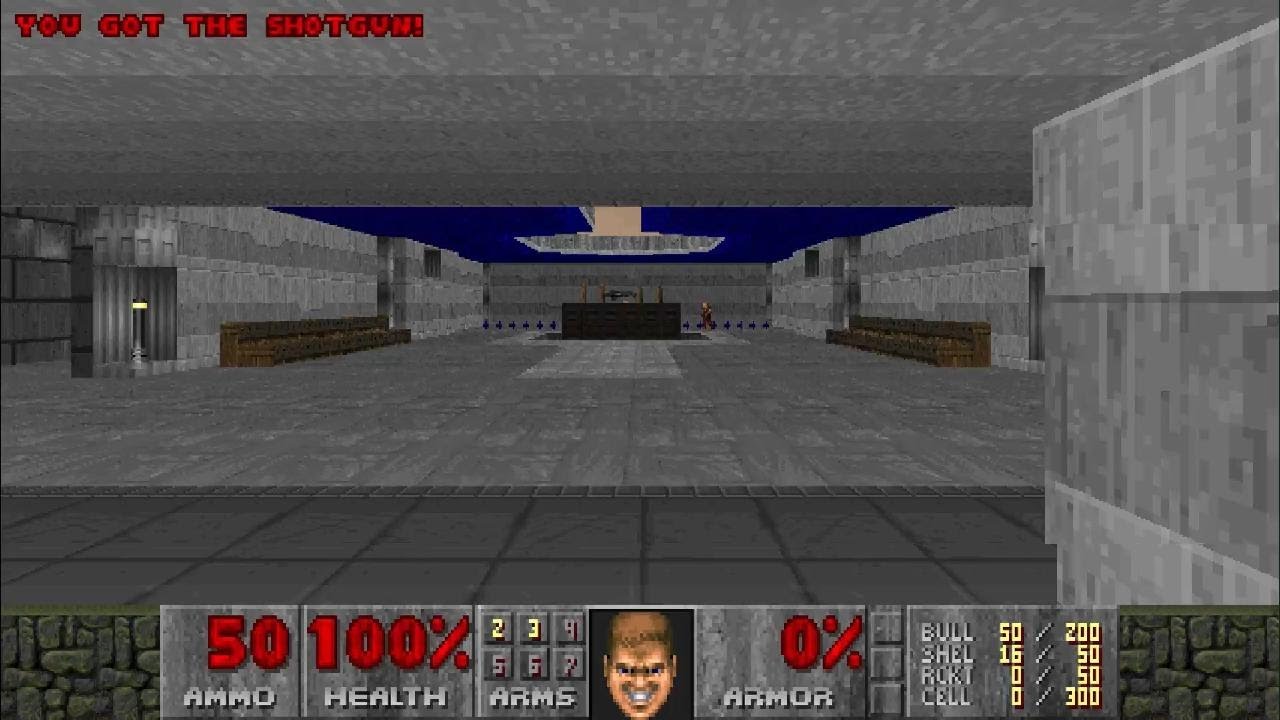 DOOM TNT Map 4 Any% in 8.420 on PS5 - YouTube