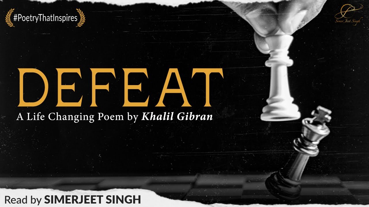 Rise After Falling: Simerjeet Singh Inspires with Gibran’s ‘Defeat ...