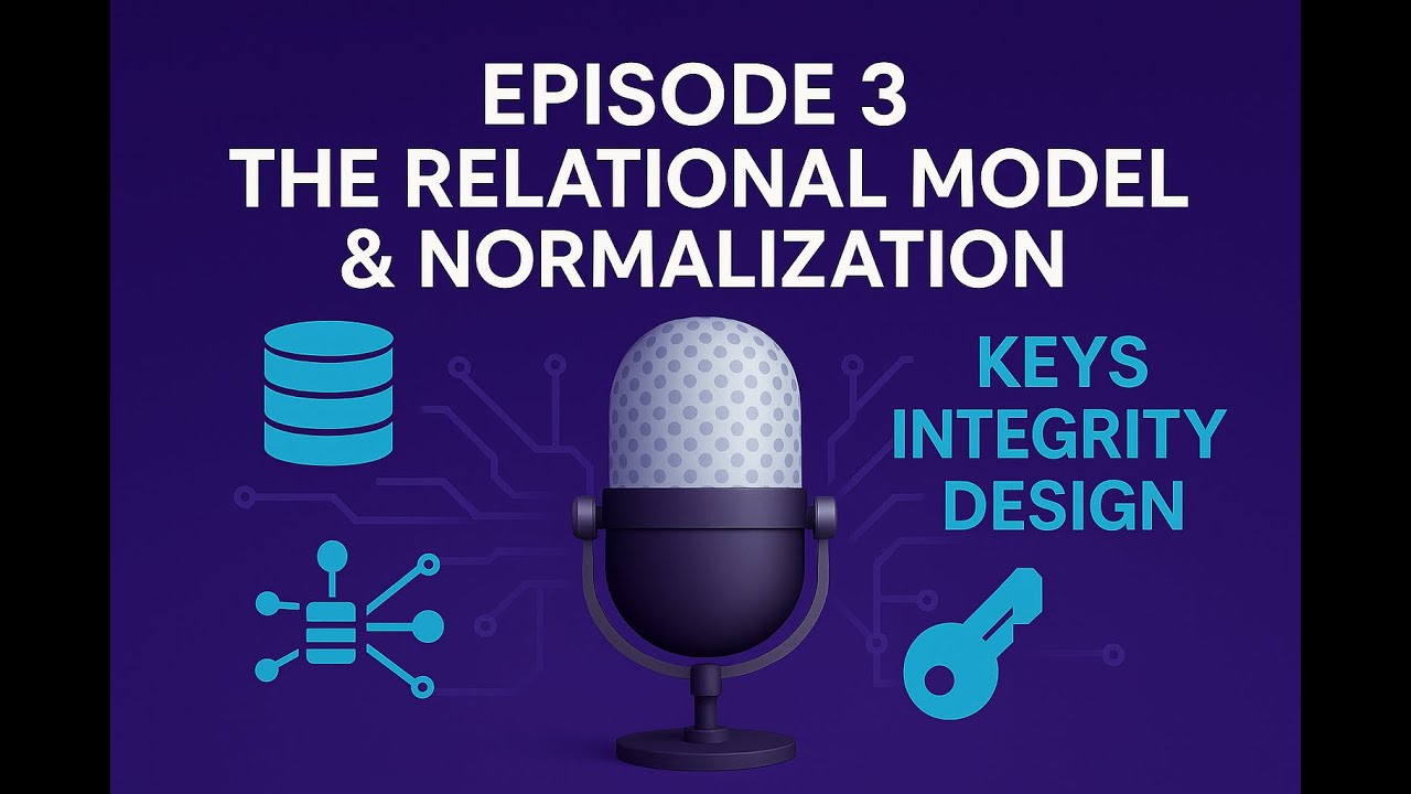 Episode 3 | The Relational Model & Normalization: Keys, Integrity ...