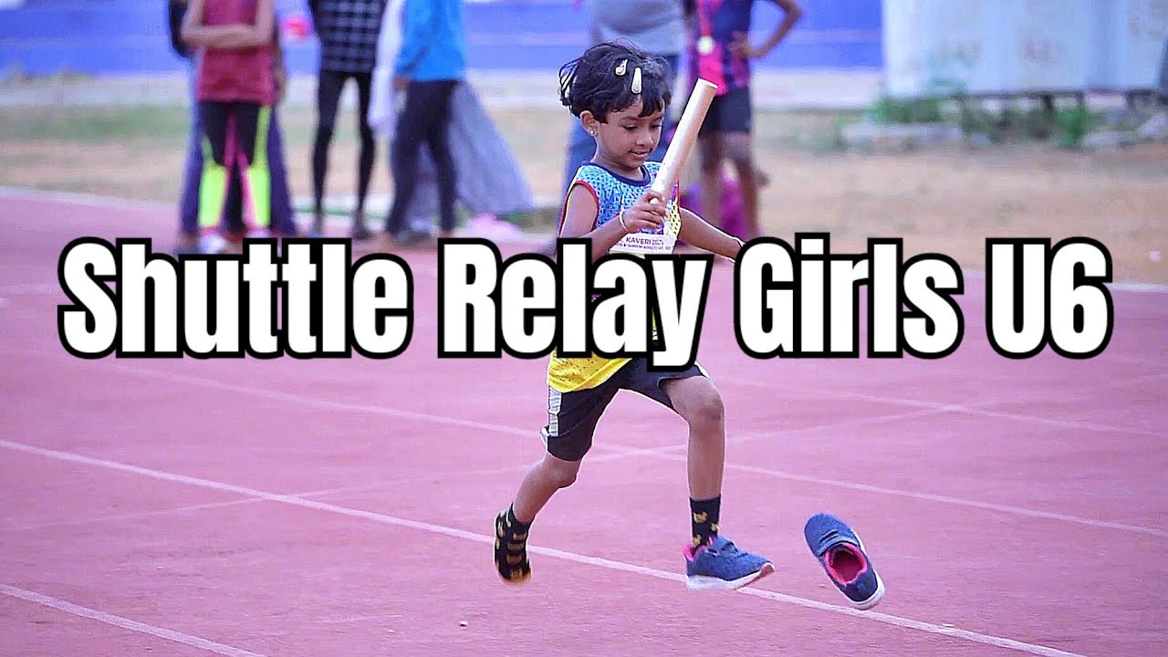 Shuttle Relay girls under 6 years at Kaveri Delta Kids & Junior ...