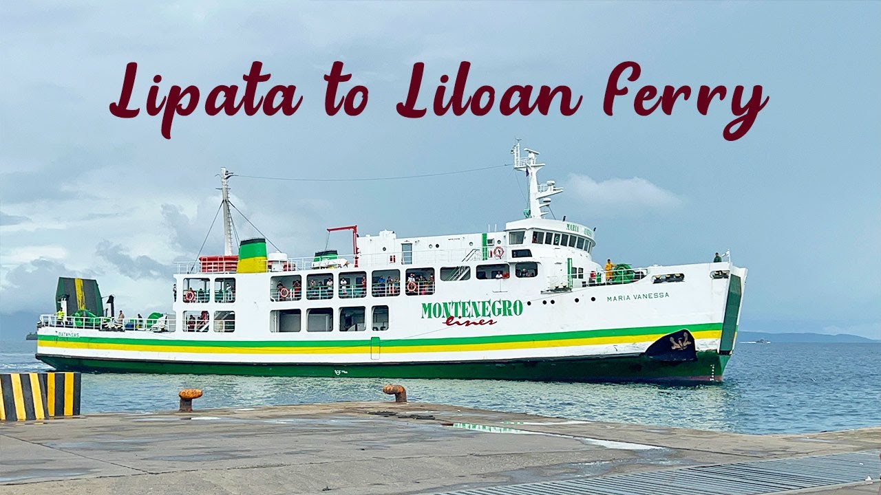 Lipata to Liloan by Ferry [July 2022]. - YouTube