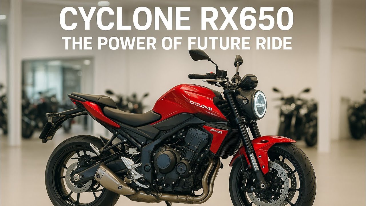 Cyclone RX650 — The Power of Future Ride - YouTube
