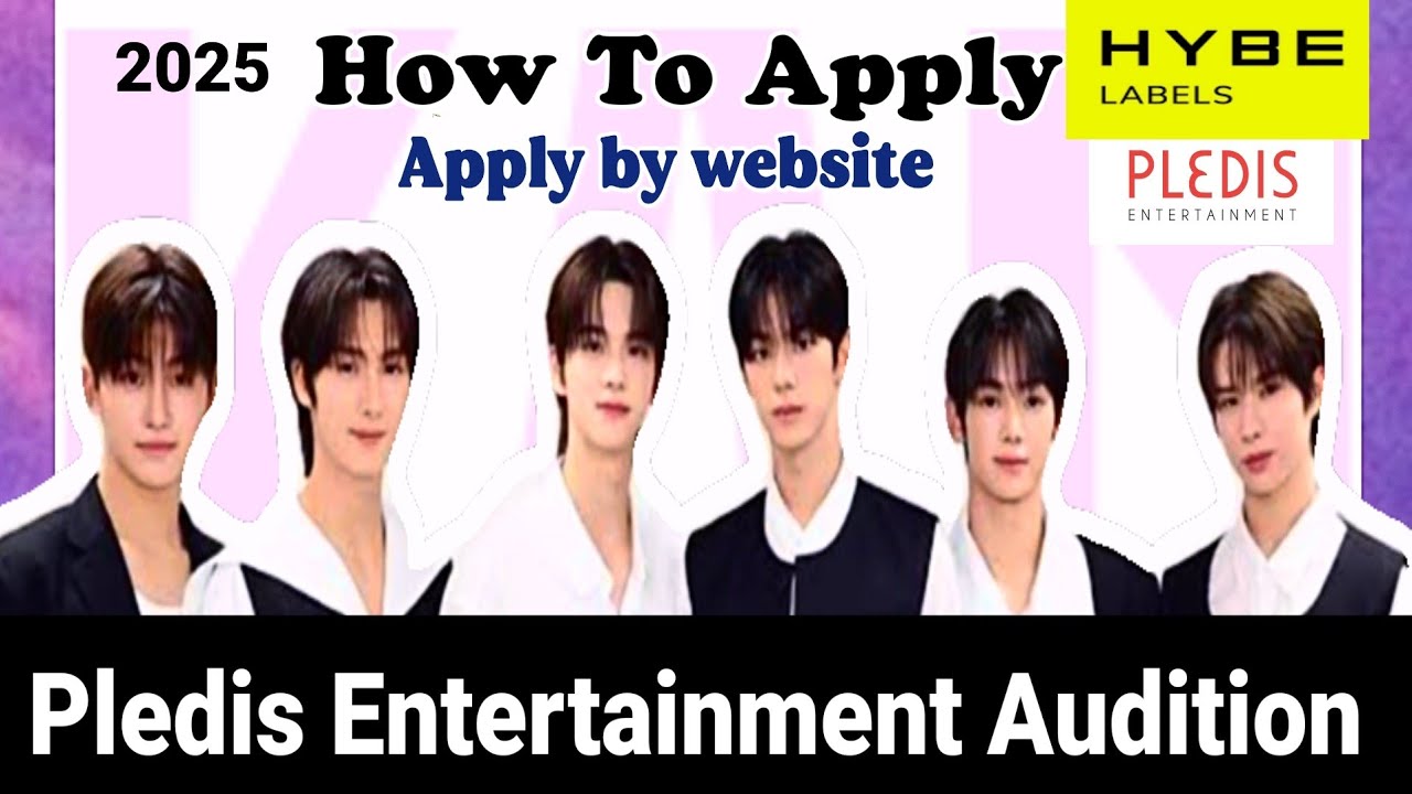 2025 Pledis Entertainment Audition Apply by Website | Kpop Audition ...