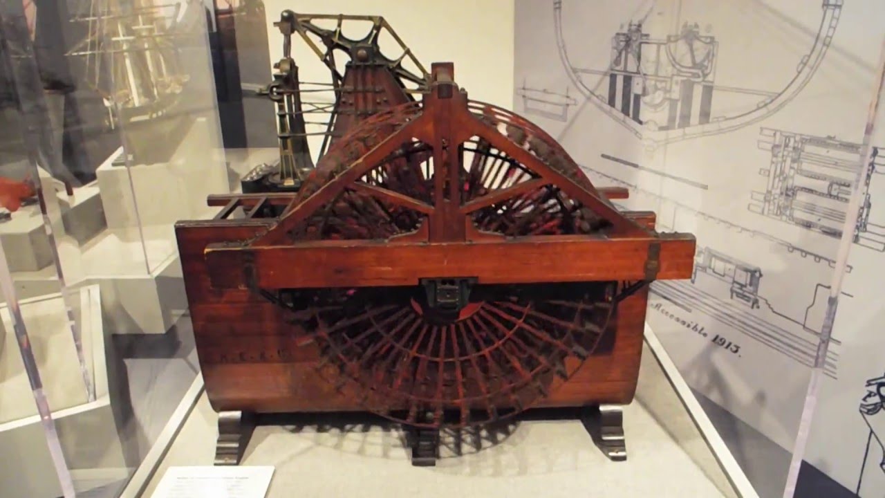 Paddle Wheel Design for a Steamship or Riverboat - 19 Century - YouTube