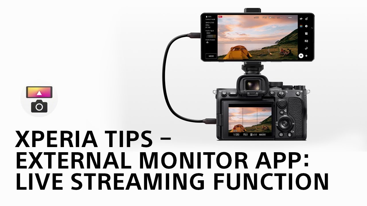 Xperia Tips – External monitor app: Live Streaming Function - YouTube