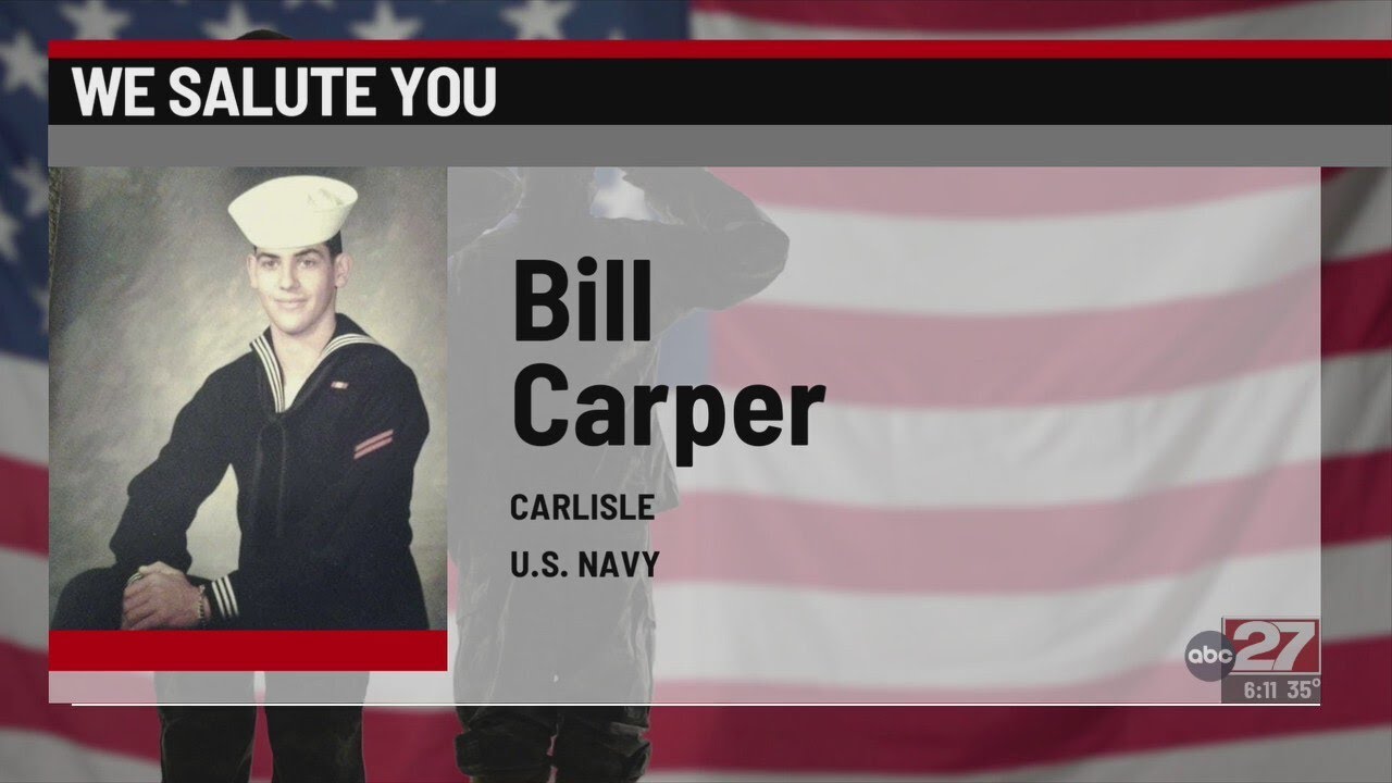 We Salute You: Bill Carper - YouTube