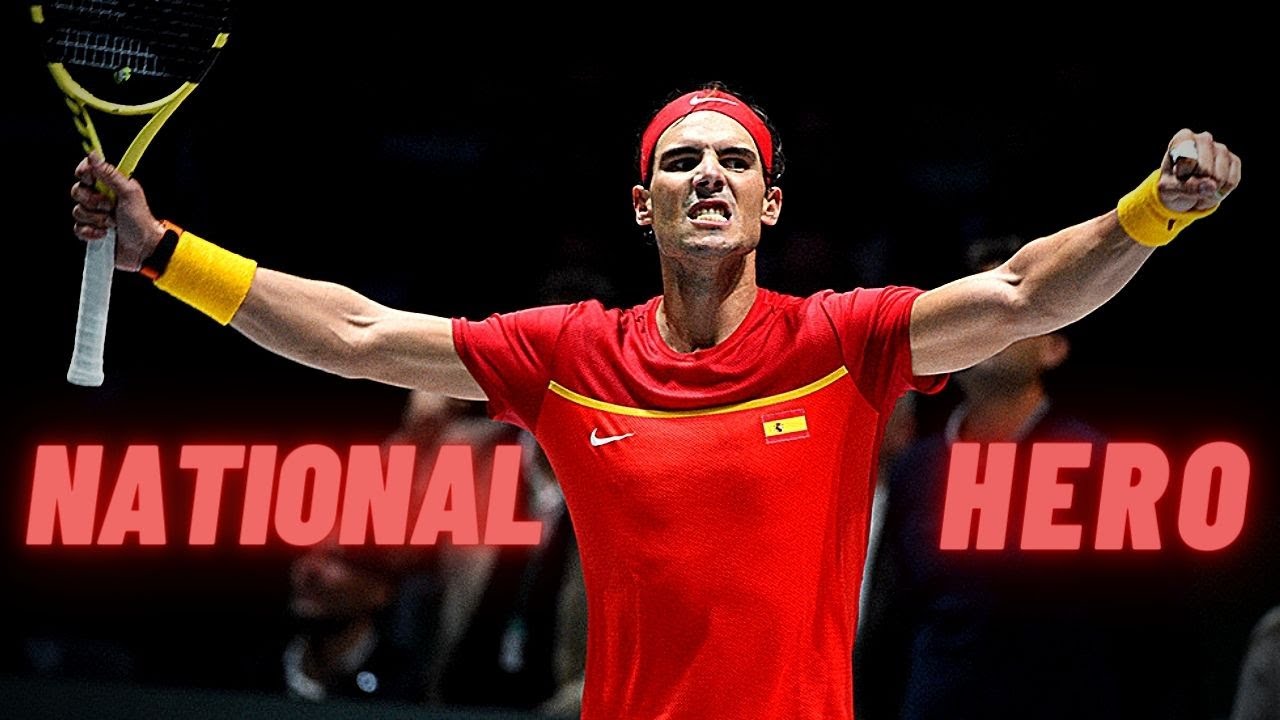 When Rafael Nadal Plays for His Country He is Something Else ! Nadal ...
