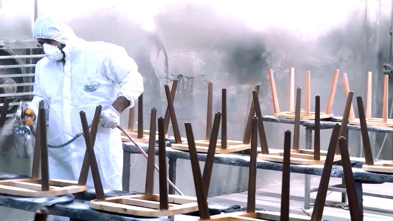 How Wooden Chairs are Made in Factory - Most Amazing Factories of ...