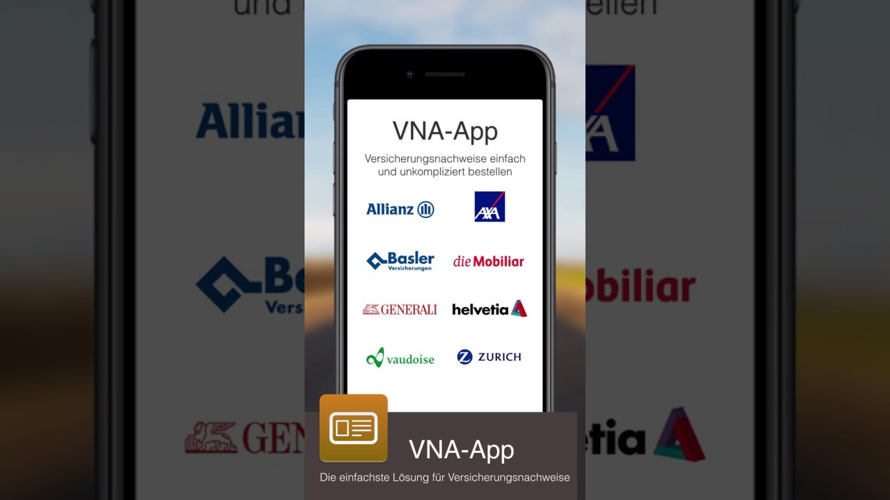 VNA-App - Versicherungsnachweis Schweiz - YouTube