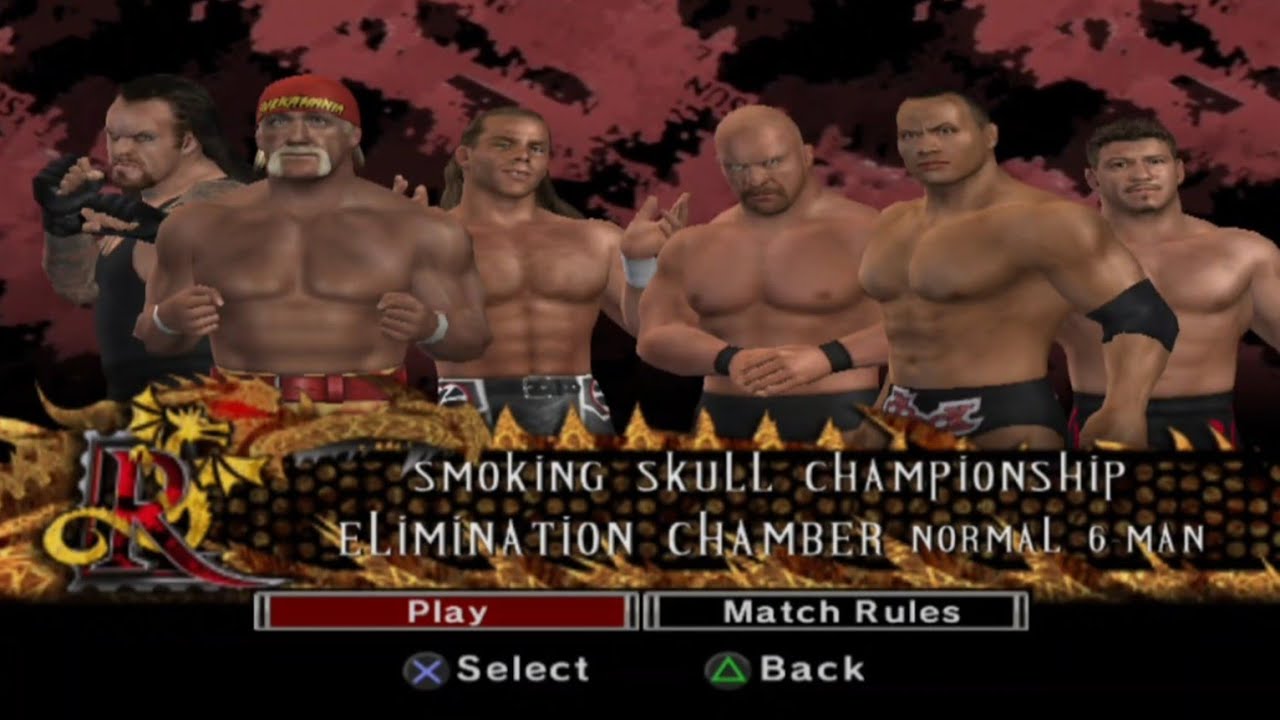 WWE SVR 2007 - Undertaker, Hulk Hogan, Shawn Michaels (HBK), Stone Cold ...