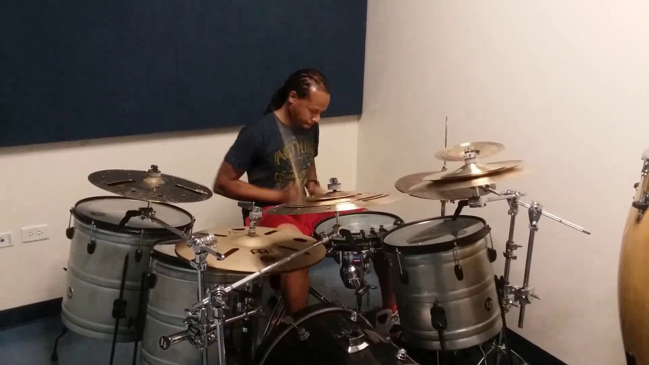 Justin Martyr Drum Solo-LP Raw Kit @lppercussion @sabiancymbals LV Kit ...