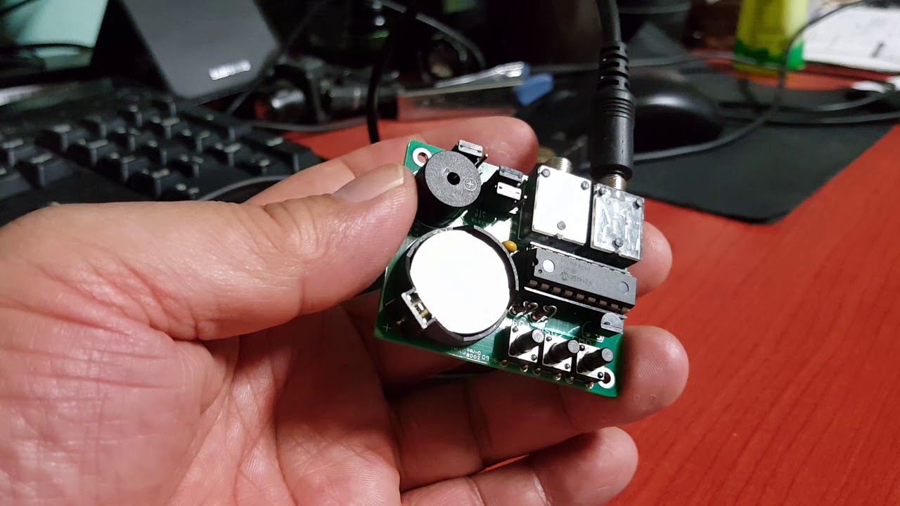 QRP Guys VS Palm Radio (memory keyer) - YouTube