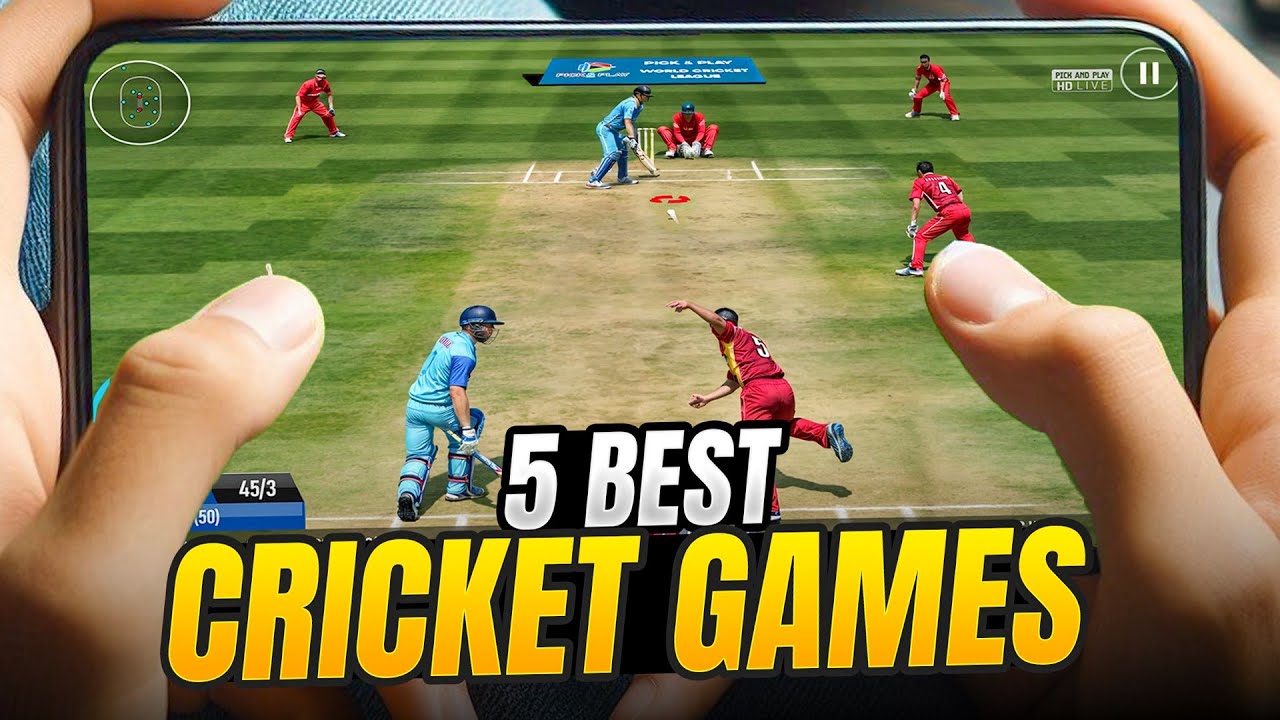 Best cricket games for mobile 2025 | 5 best t20 World Cup cricket games ...