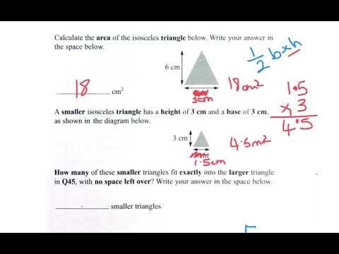 AQE SUCCESS TUTORIAL - TRIANGLE PROBLEM SOLVING - YouTube