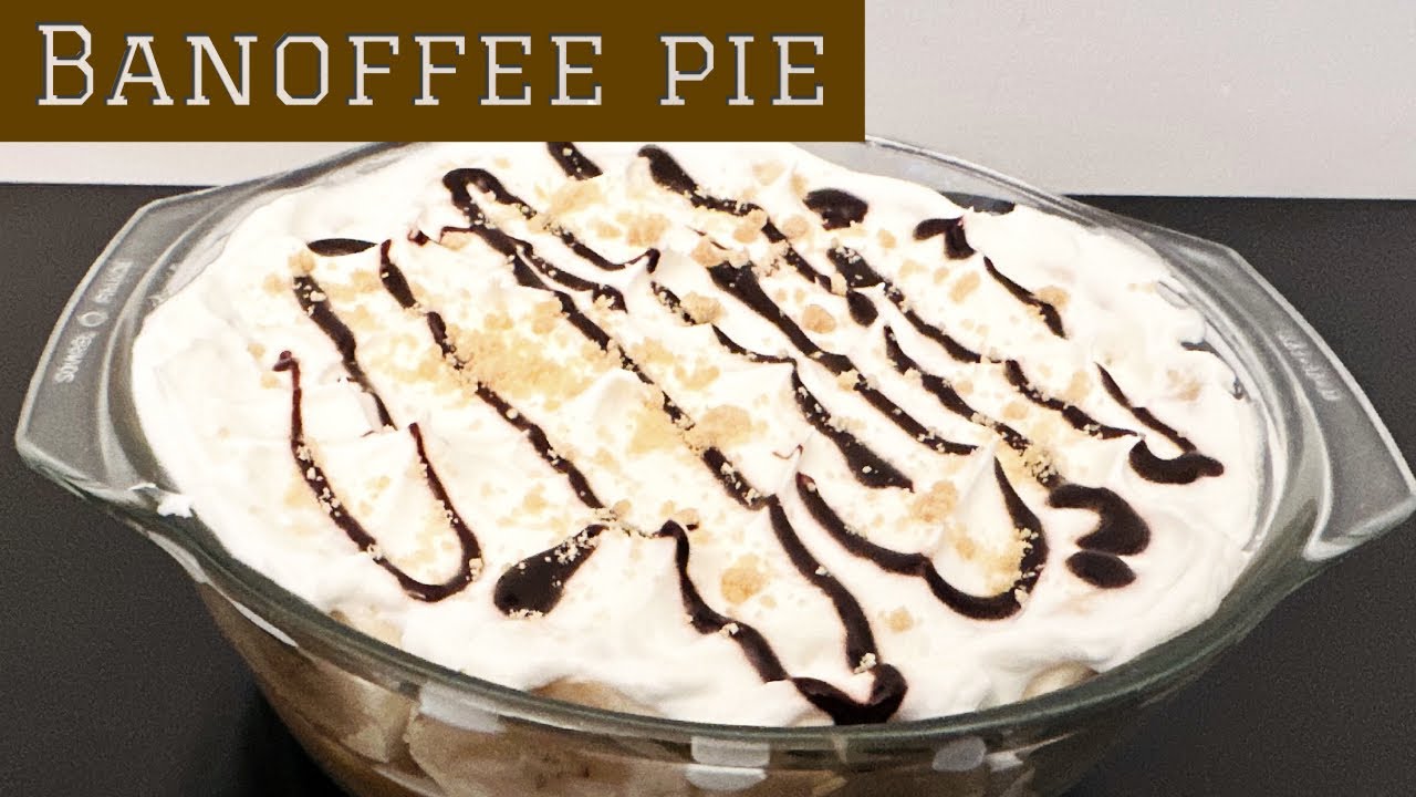 Banoffee pie desserts | bananas pudding | banana+toffee recipe|No-Bake ...