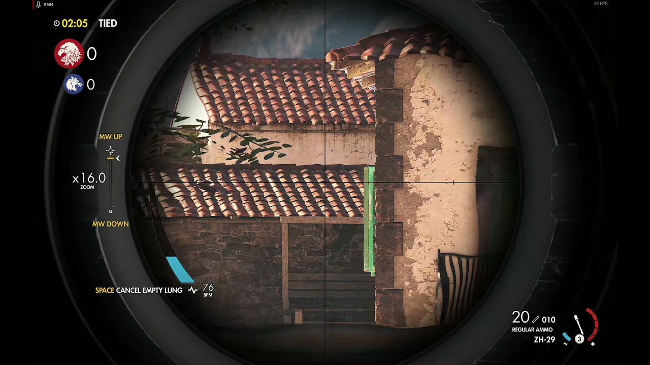 Sniper Elite 4 - Pro Tip: Tiles are not solid! You can shoot through ...
